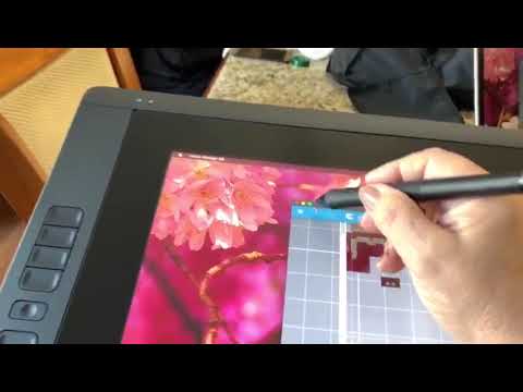 Wacom Cintiq 22hd part 1 - YouTube