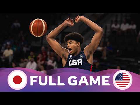 Group Phase | Japan v USA | Full Basketball Game | FIBA U17 Basketball World Cup 2026
