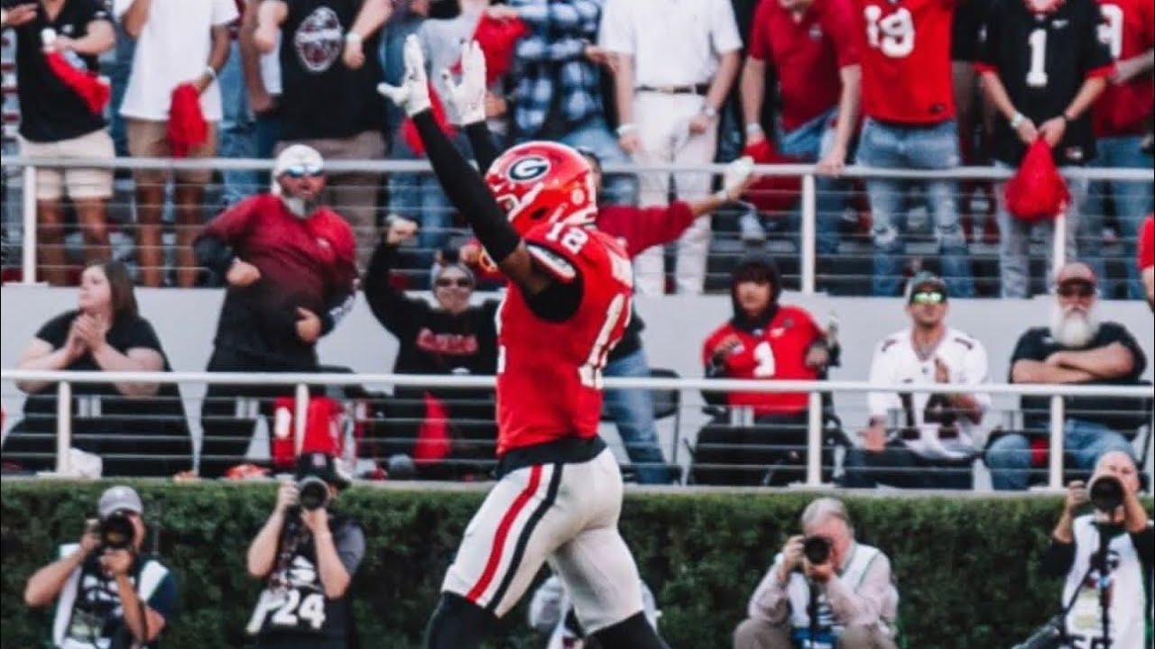 Georgia Bulldogs Cornerback #12 JULIAN HUMPHREY Highlights Vs Missouri ...