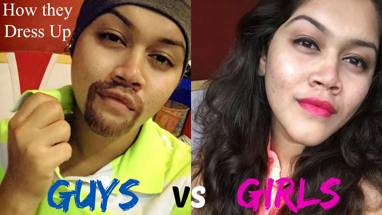 Guys vs Girls - How they Dress Up - YouTube