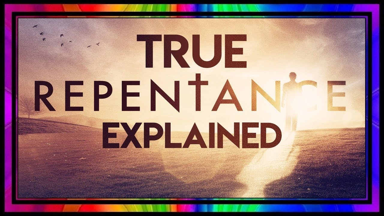 True vs. False Repentance Easily Explained ~ Got Tears in my Eyes ...