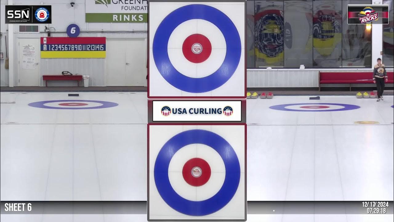 Curling Stadium Wausau Sheet 6 12-17-24 - YouTube