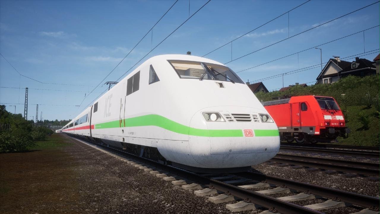 Train Sim World 4 BR 401 ICE 1 Duisburg Hbf - Bochum Hbf SIFA PZB AFB ...