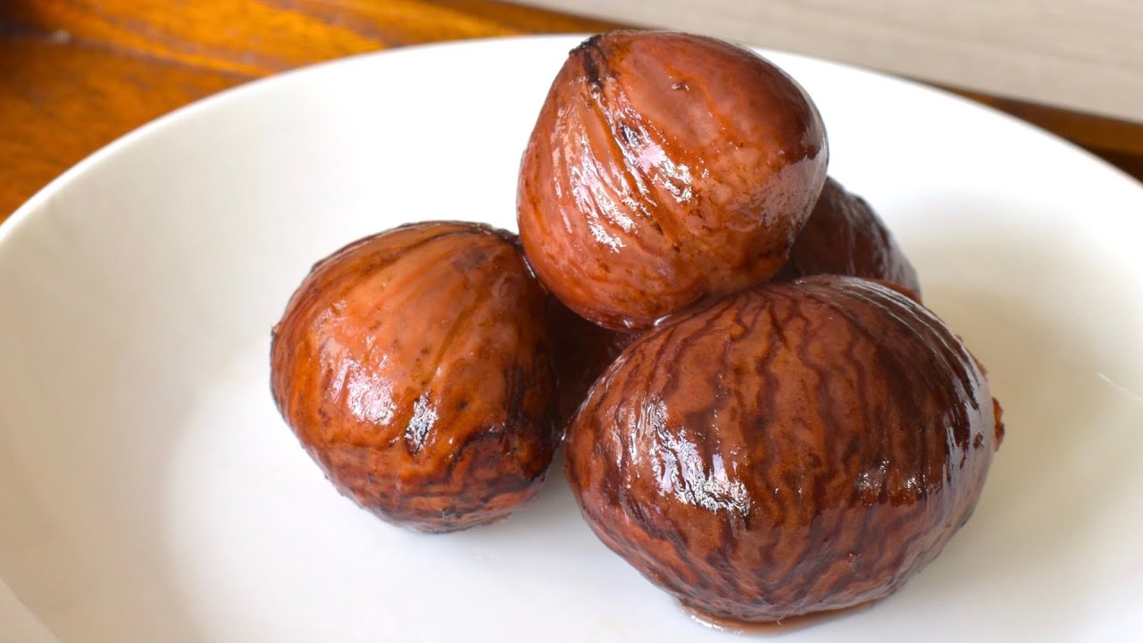 Japanese Candied Chestnuts: A Japanese Fall Tradition (SUB) 栗の渋皮煮【字幕 ...