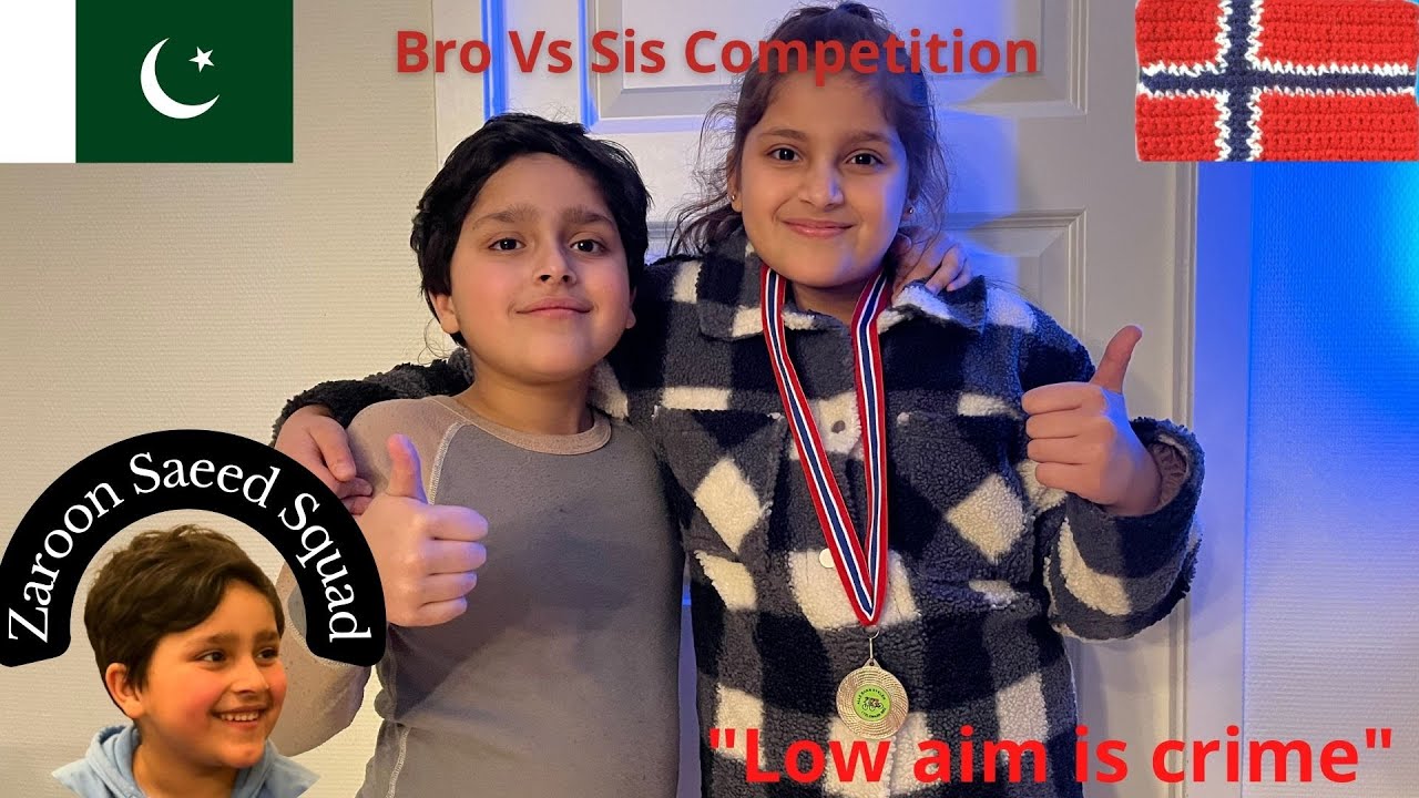 Bro Vs Sis Competition - YouTube