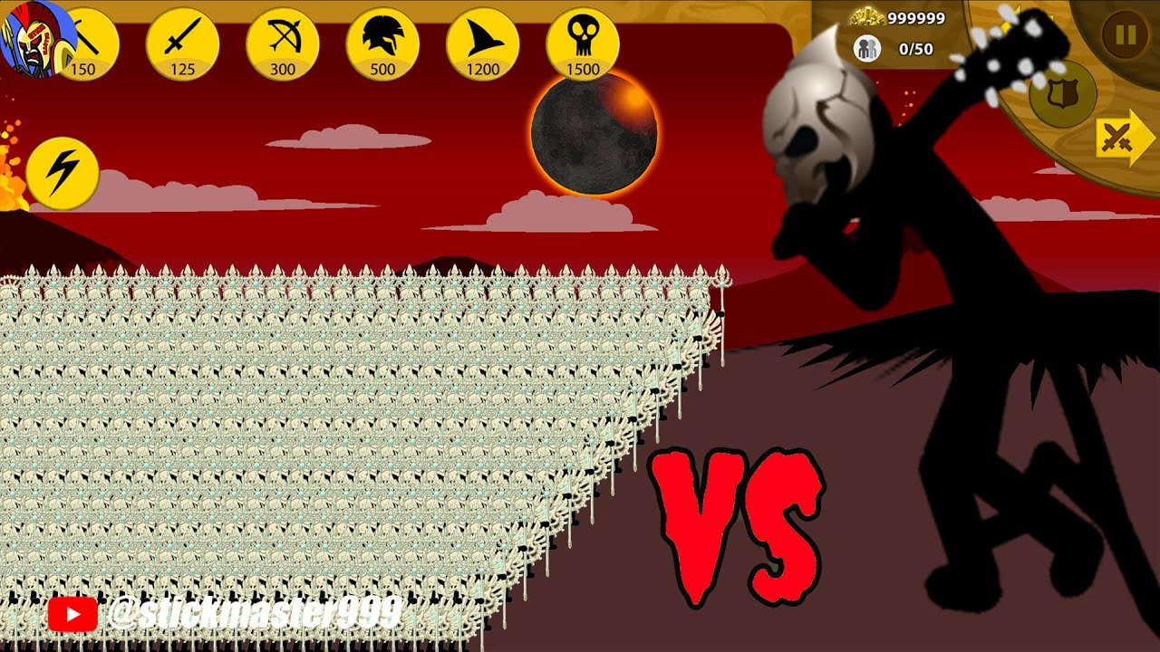 Army Spearton Undead Skin Destroy Final Boss | STICK WAR LEGACY | STICK ...