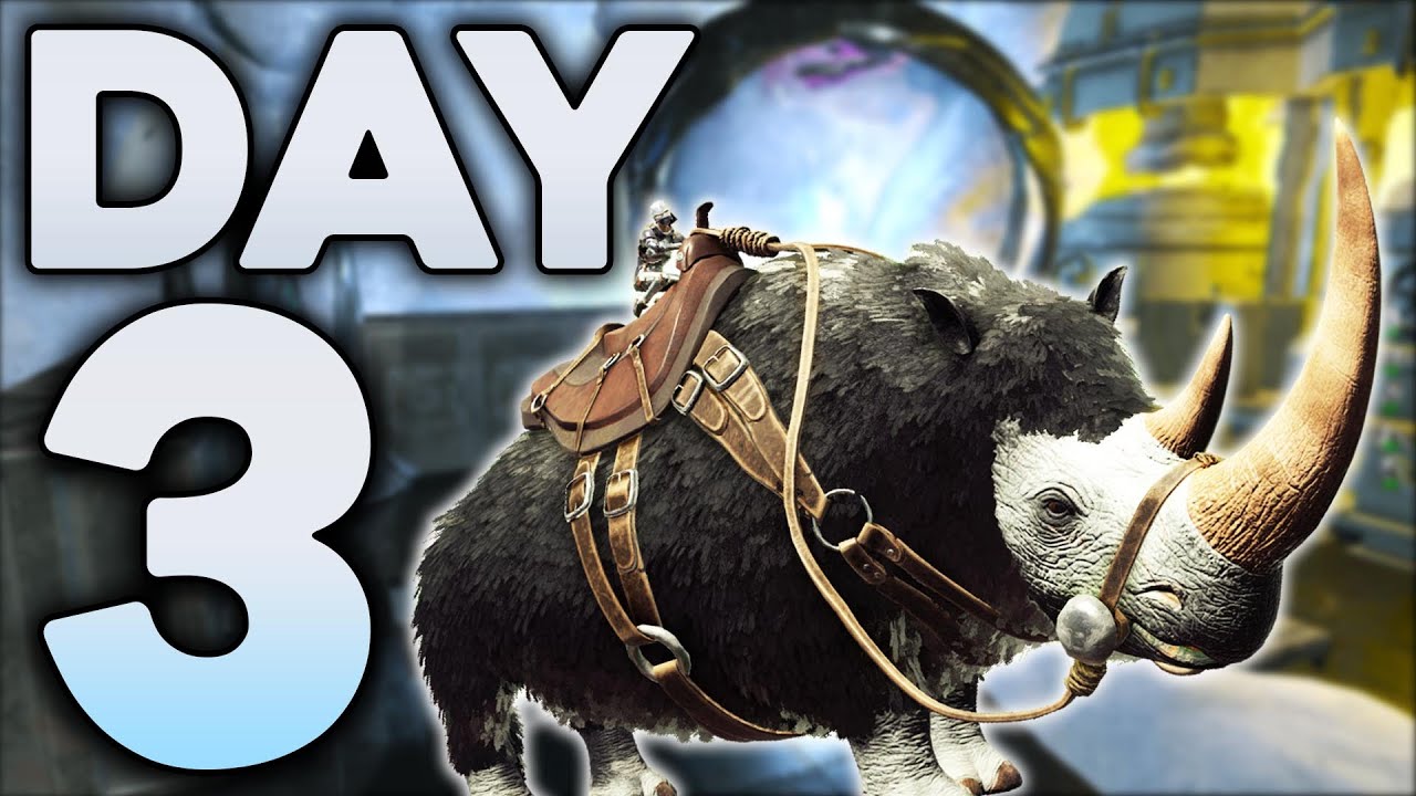 Defending Ice Cave VS a TEK FOB Just 8 Hours Into Wipe! - ARK PvP - YouTube