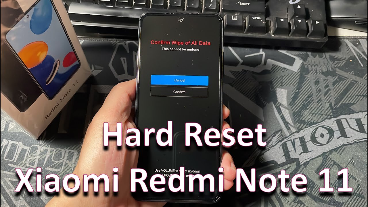 How To Hard Reset Xiaomi Redmi Note 11 - YouTube