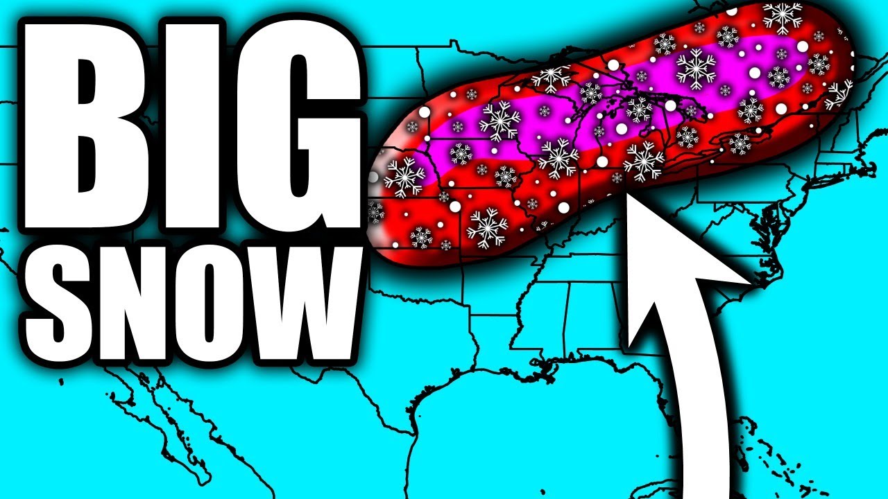 These TWO SNOWSTORMS Will Trigger Severe Weather... - YouTube