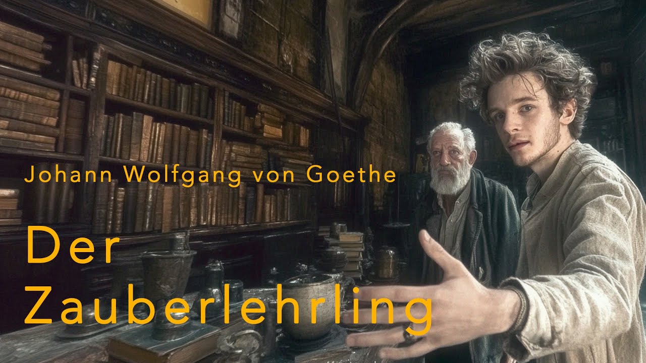 Johann Wolfgang von Goethe - Der Zauberlehrling - YouTube