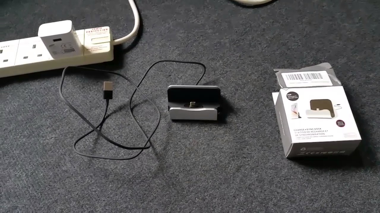 Samsung Galaxy Micro USB Desktop Charging Station Review ))) - YouTube