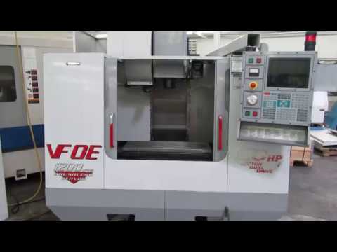 Haas VF-OE CNC Vertical Machining Center - YouTube