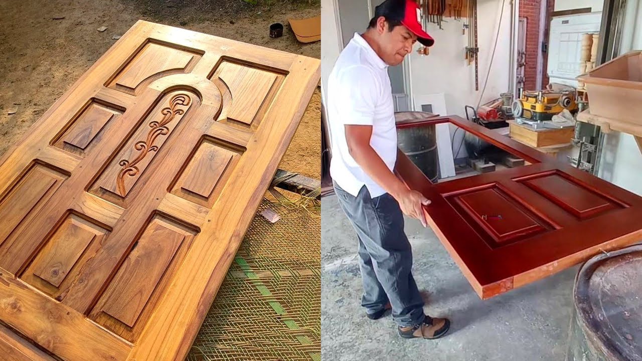 Top Stylish Wooden Door Designs /Lock doors/ sheat Work Wooden Doors ...