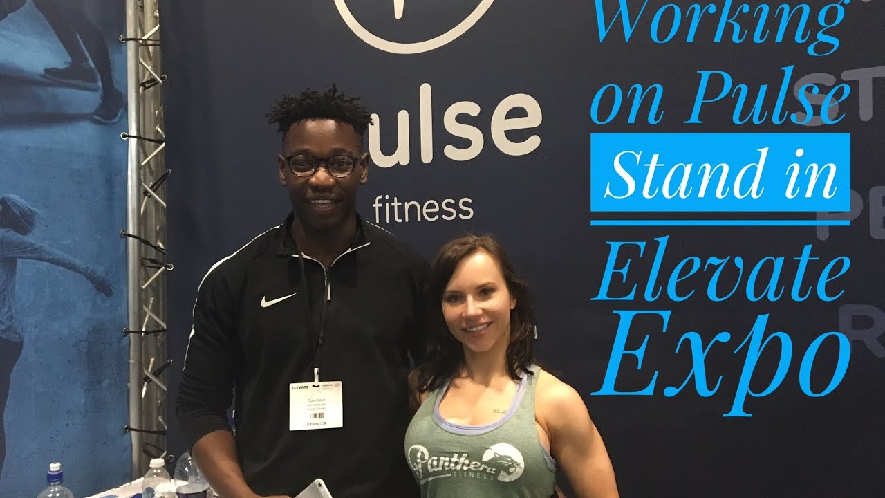 WORKING PULSE STAND ELEVATE EXPO LONDON EXCEL - YouTube