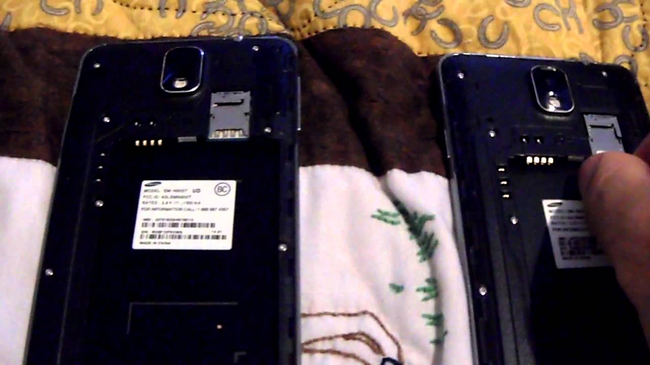 Note 3 sim card and memory swap. - YouTube