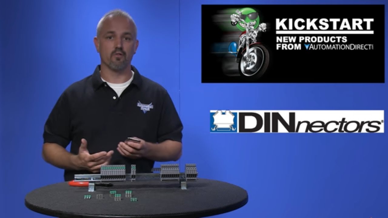 DINnector Terminal Block Jumpers from AutomationDirect - YouTube