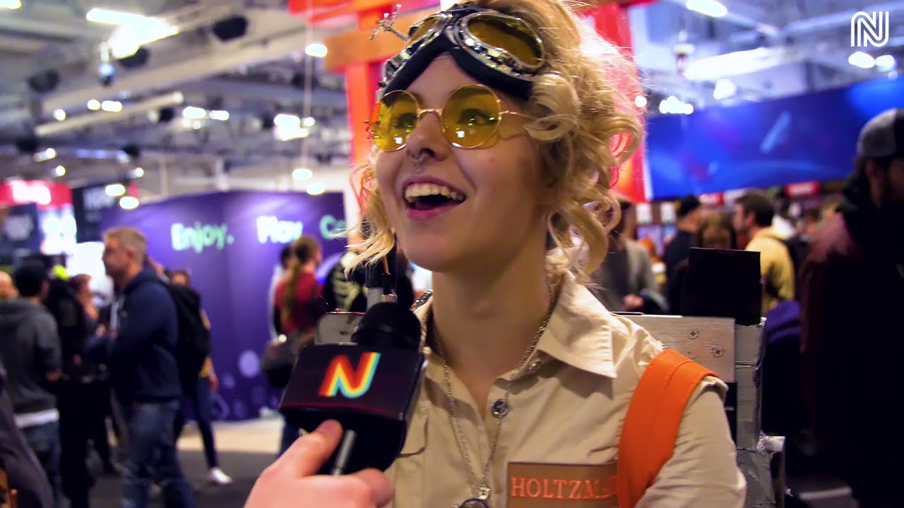 Jillian Holtzmann Ghostbusters Cosplay // Comic Con Stockholm 2017 ...