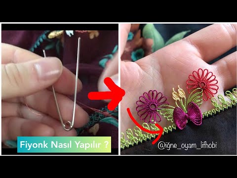 Kolay Yöntem Fiyonk yapımı / Çengelli iğne ile