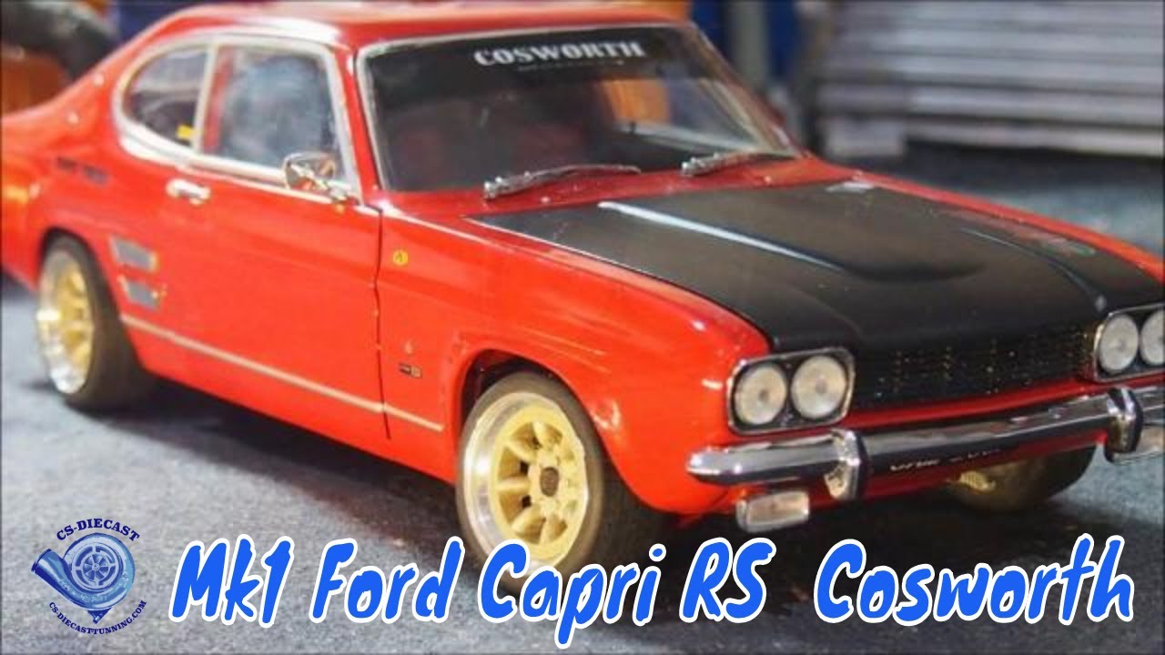 custom Build MK1 Ford capri RS Cosworth Minichamps 1/18 diecast model ...