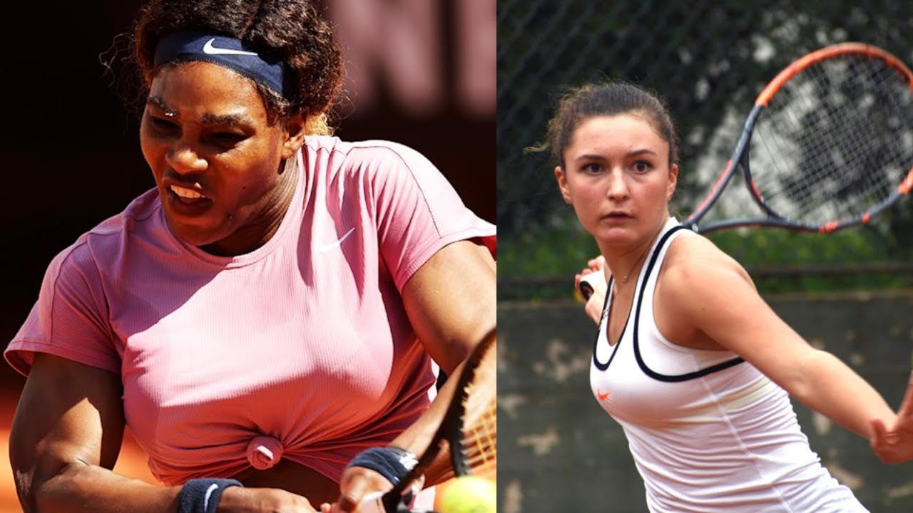 Serena Williams vs Lisa Pigato Challenger Parma Open 2021 - YouTube