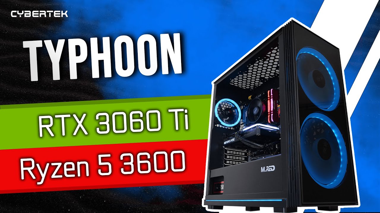 PC GAMER TYPHOON - Ryzen 5 3600/RTX 3060Ti - YouTube