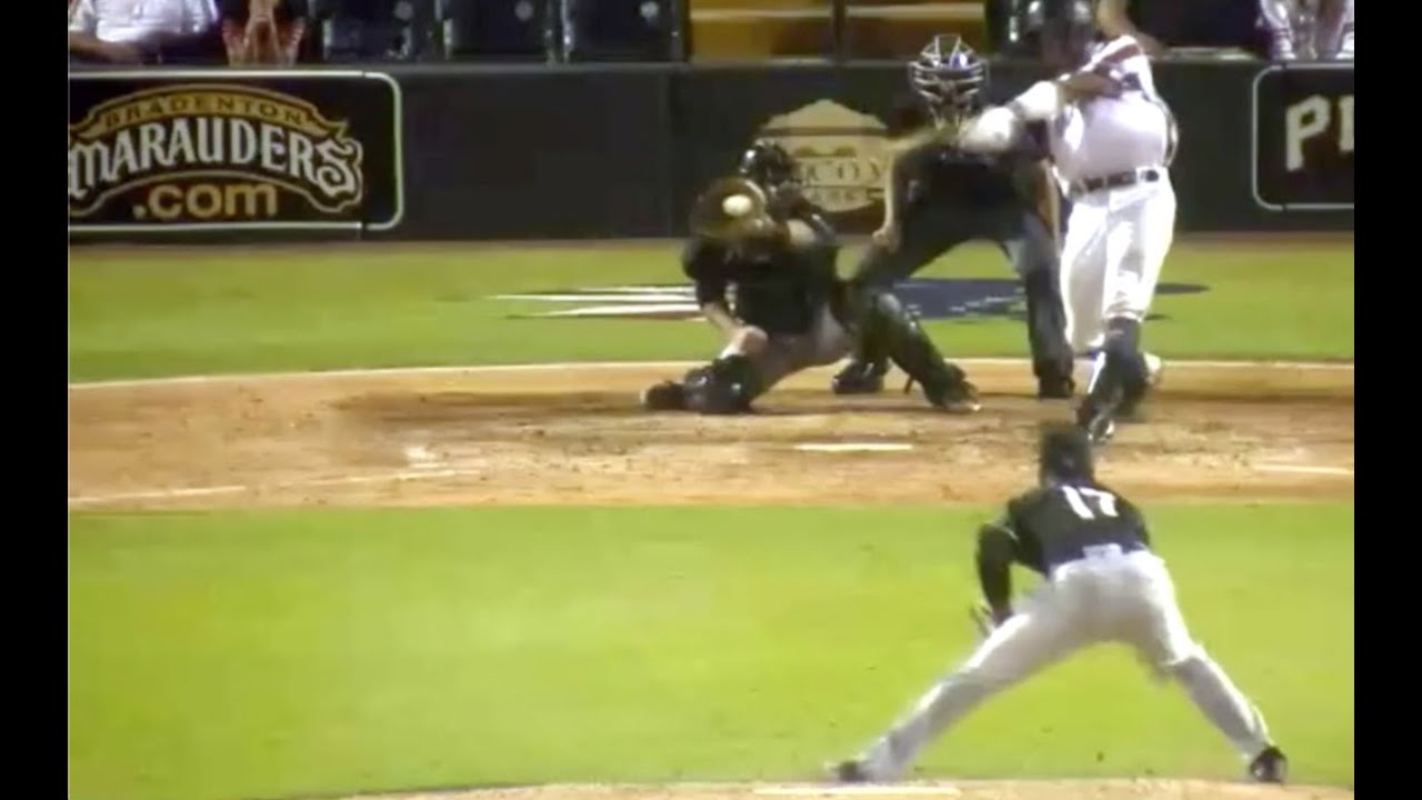 Marlins Prospect RHP C.J. Carter Full Strikeout Sequence Jupiter vs ...