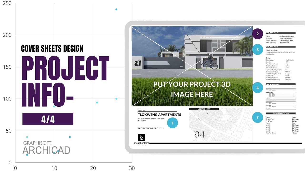 Project Information Cover Sheet Design | ArchiCAD Easy-Quick Skill ...