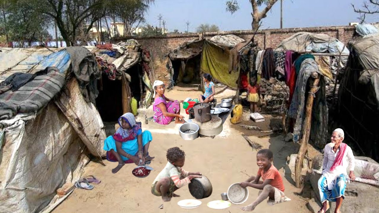 How is the life of the poor cut in the Village | Village lifestyle and ...