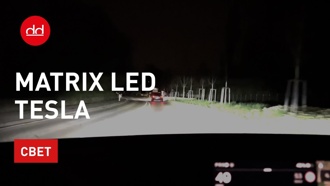 Tesla Matrix Led Update