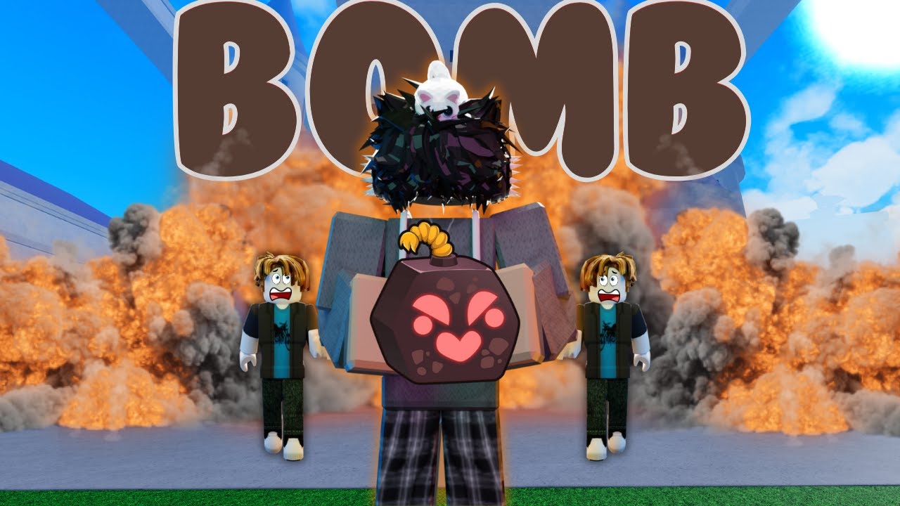 blox fruit roblox bomb - YouTube