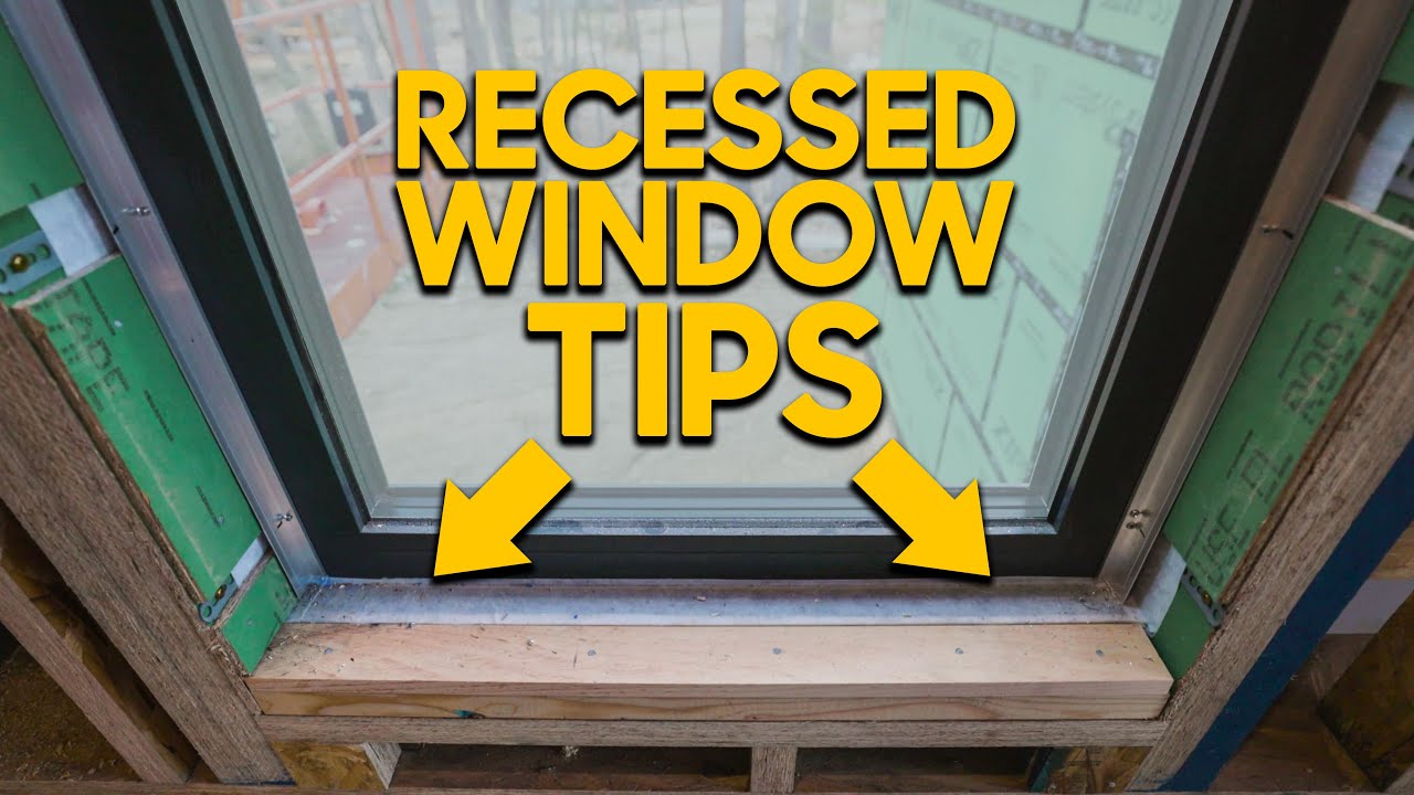 Recessed Window Trim