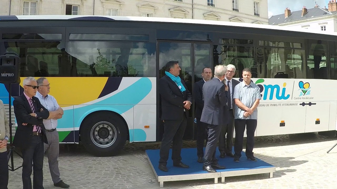 Transports: lancement du reseau Rémi en Centre-Val de Loire - YouTube