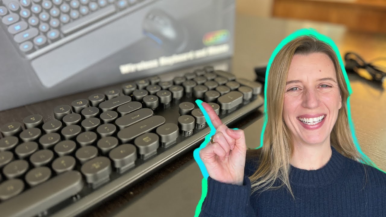 Retro Meets Modern: Exploring the Trueque Wireless Keyboard - YouTube