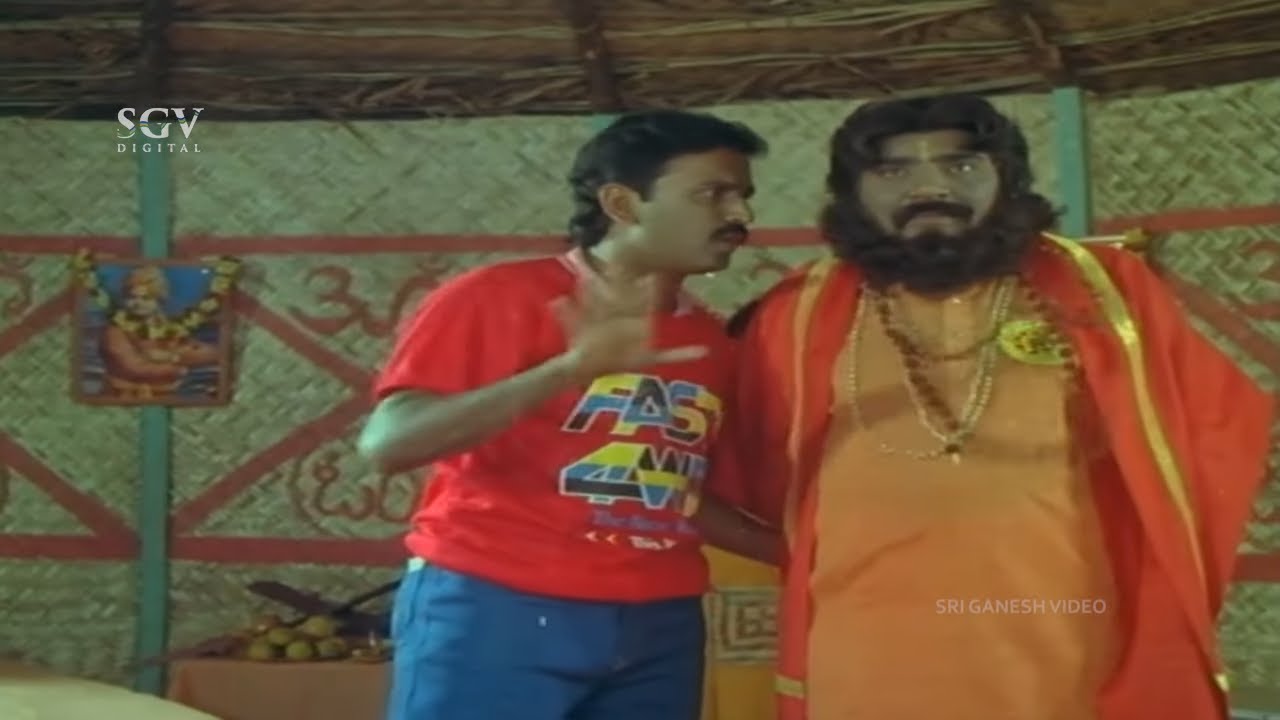 Ramesh Giving Idea To Swamiji Baba Deerendra Gopal | Punda Prachanda ...