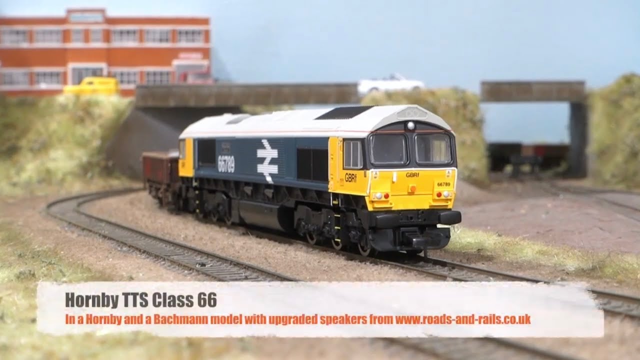 The New Class 66 TTS Sound Decoder In a Hornby And A Bachmann Model - YouTube