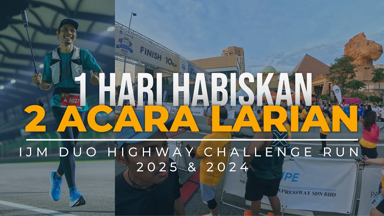 IJM Duo Highway Challenge Run 2025 vs 2024 - YouTube