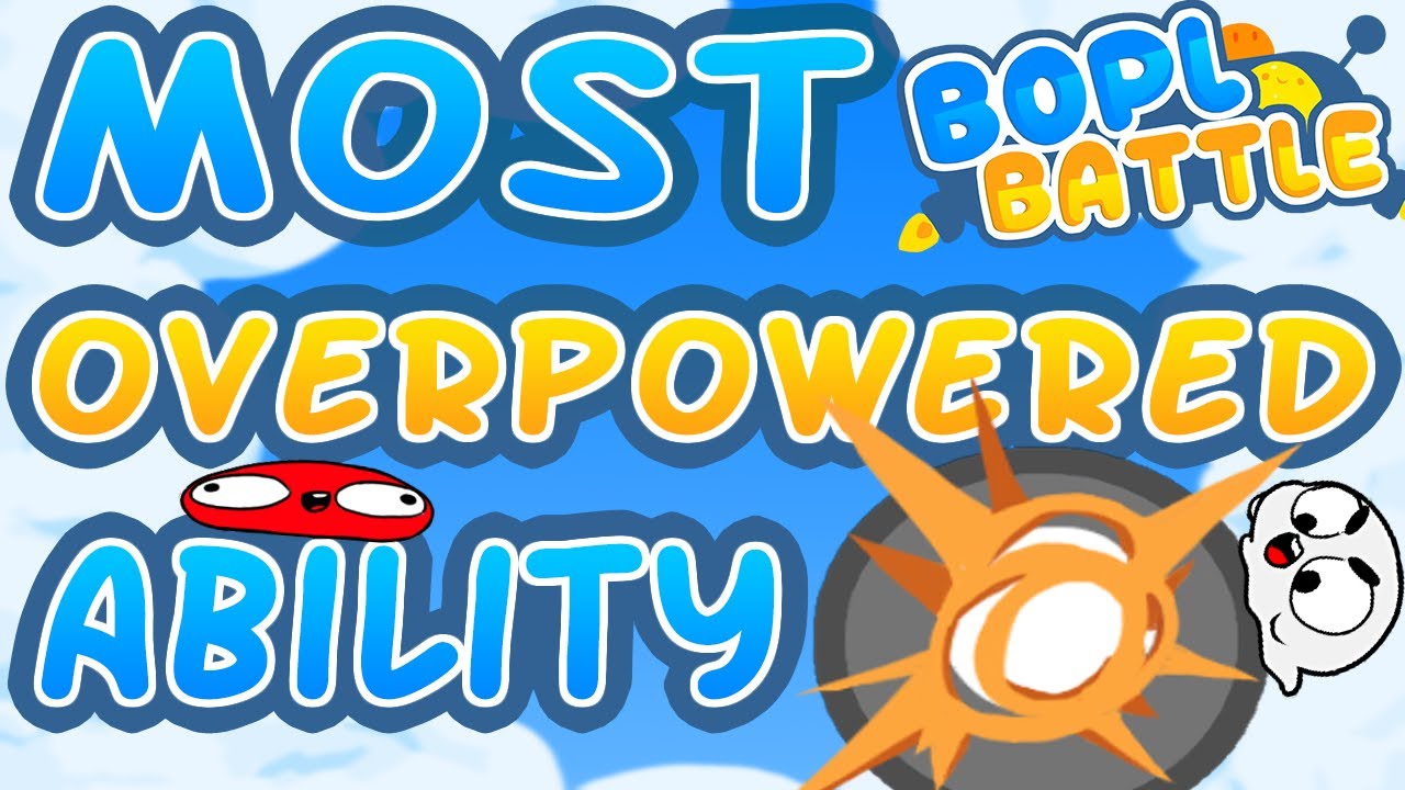 Beam is the most OVERPOWERED ability in Bopl Battle - YouTube