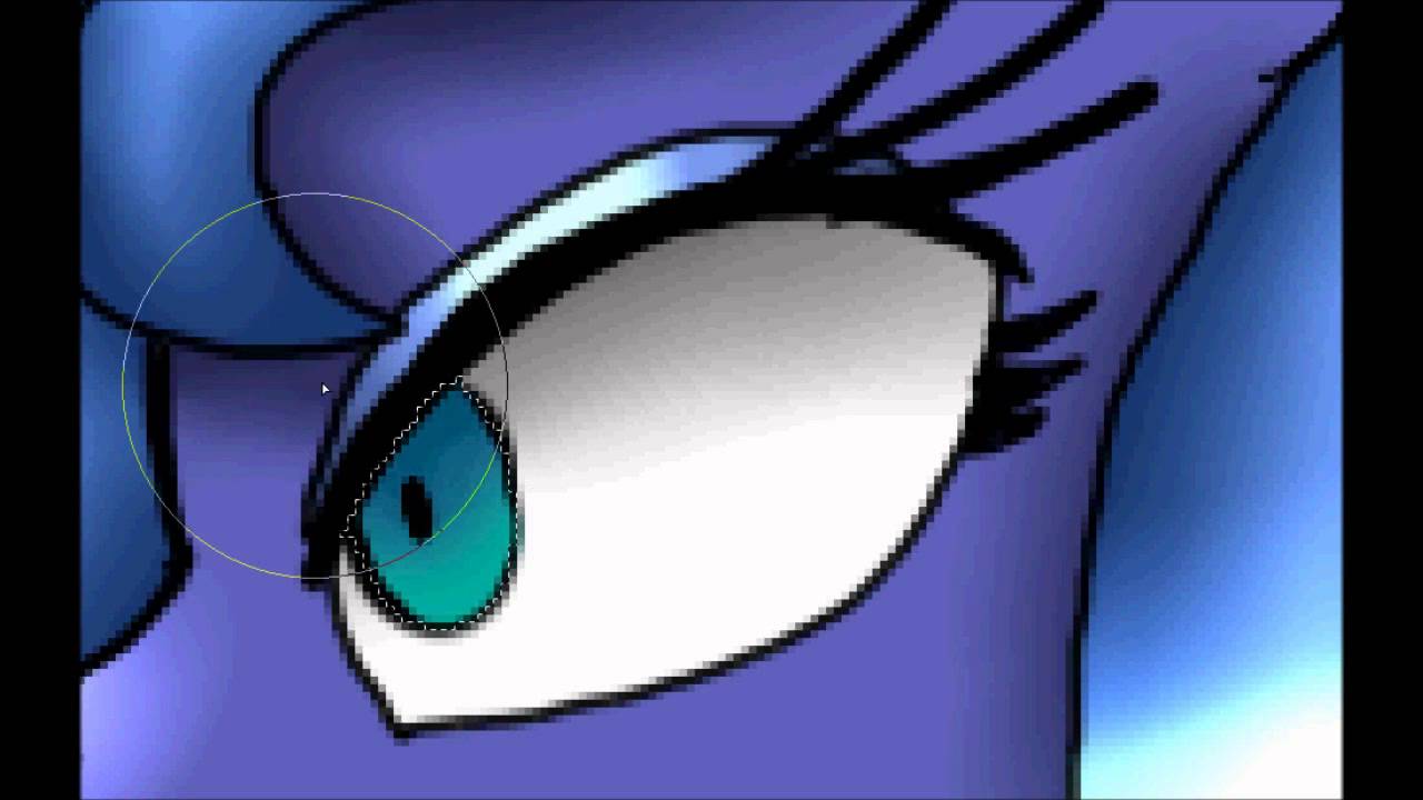 20 Days of Creepypasta Speedpainting #12 Luna Game - YouTube