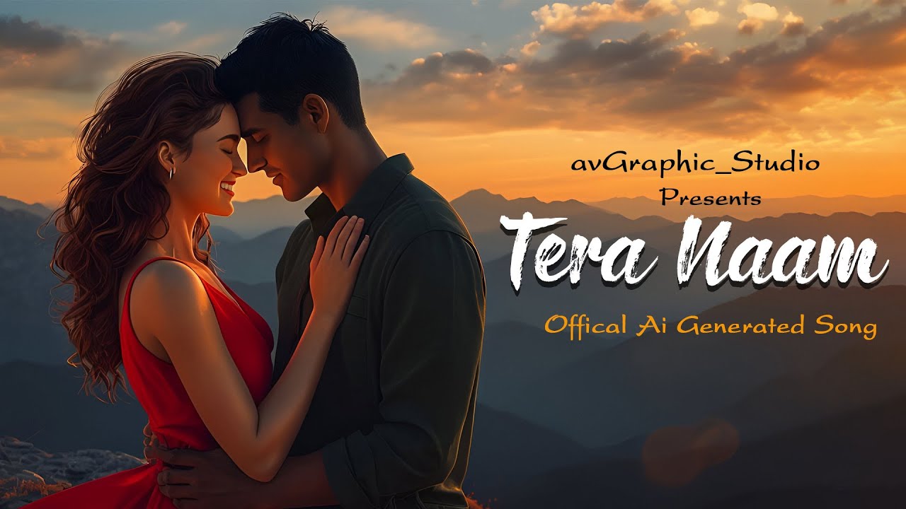 Tera Naam: The First Ever Official AI Generated Song #love - YouTube