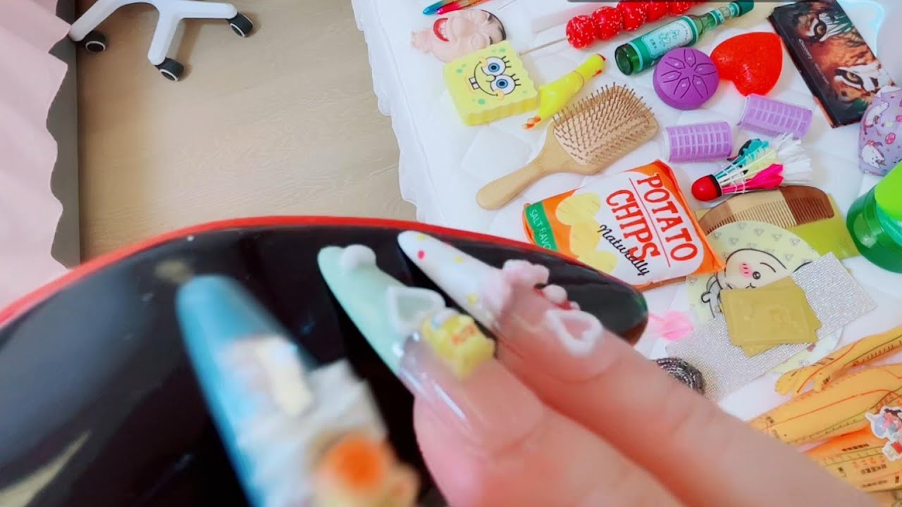 Super Comfortable ASMR | Long Nails & Accent Whispering for Sleep - YouTube