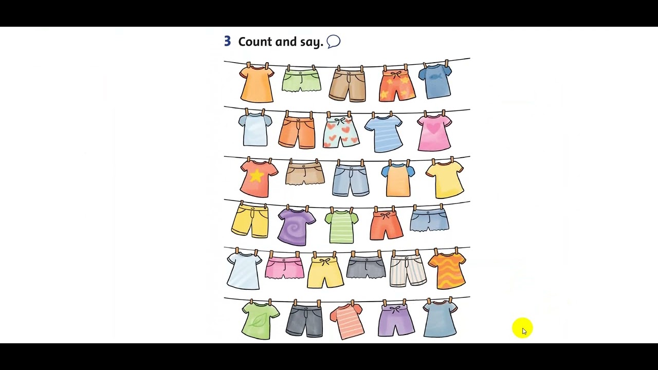 [ Tiếng Anh lớp 2] Unit 3: Are these his pants? Lesson four : Numbers ...