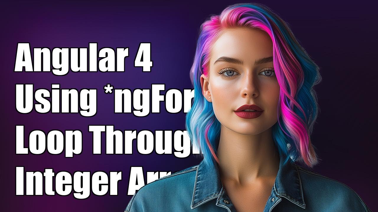 Angular 4: Using *ngFor to Loop Through Numbers in an Integer Array - YouTube