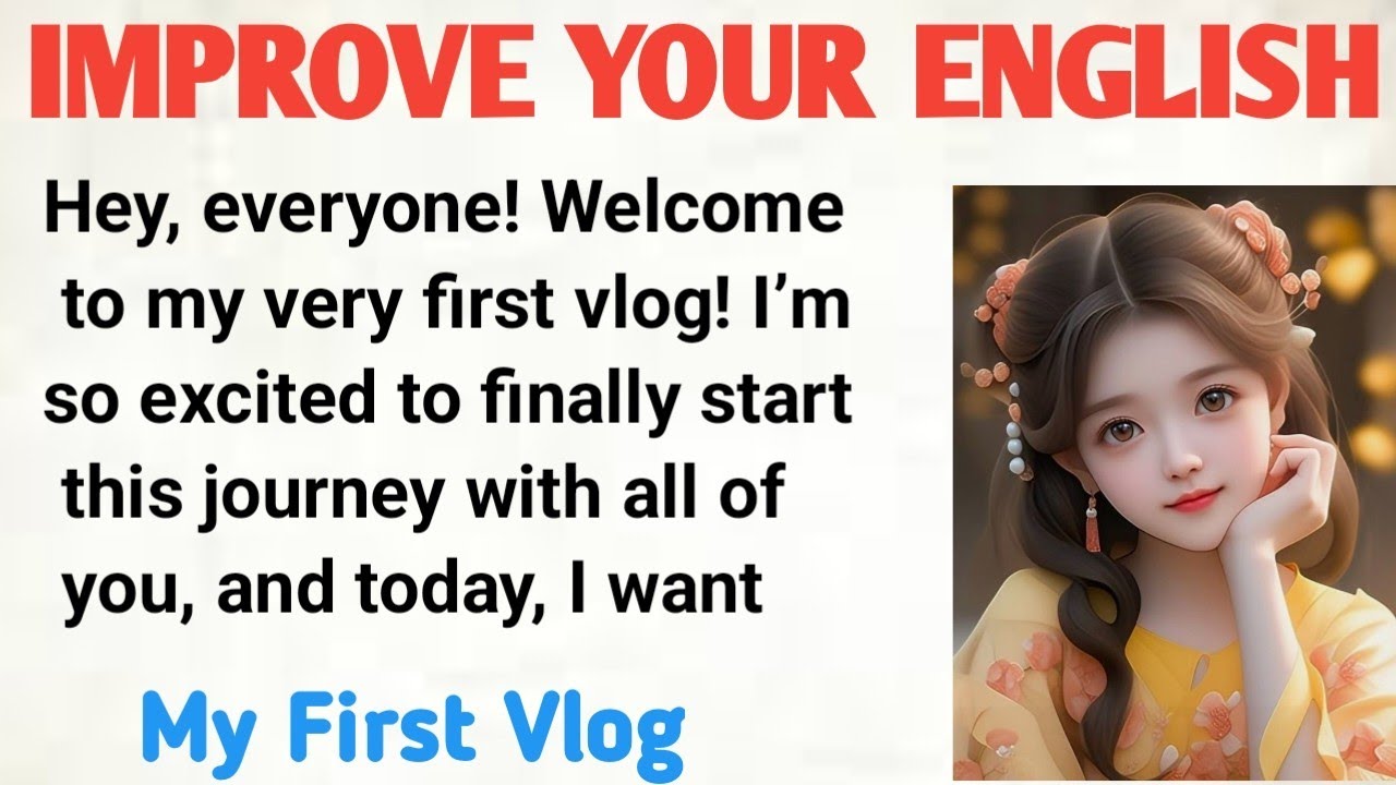 My first vlog improve your English | Learning English Speaking | Level ...