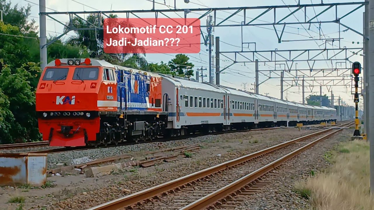 Lokomotif Spesial||Momen KA Joglosemarkerto Ditarik Lokomotif RNB CC ...