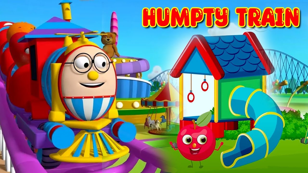 Humpty the Train on a Fruits Ride | हम्प्टी ट्रैन और उसके फल दोस्तों से ...