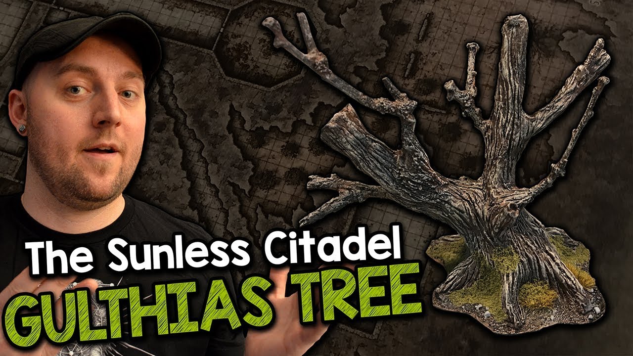 Gulthias Tree from The Sunless Citadel - D&D Tutorial (Black Magic ...
