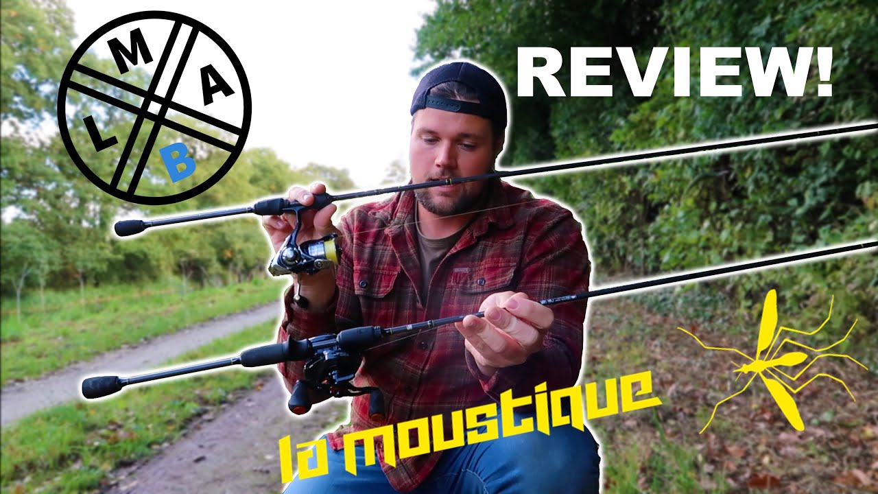 LMAB La Moustique rods Review! + Perch Fishing - YouTube