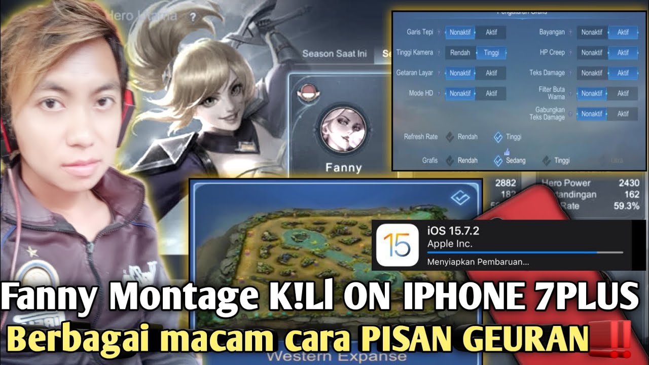 Fanny MONTAGE On IPhone 7 Pluss Eps : 12 Skin Punk Princess - YouTube