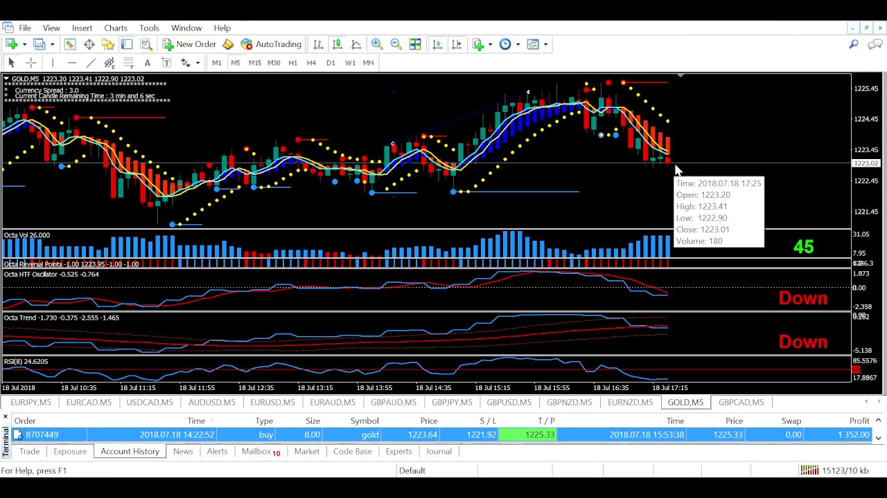 FOREX WEALTH STRATEGY Live Trade $1352 00 BY TOSHKO RAYCHEV - YouTube