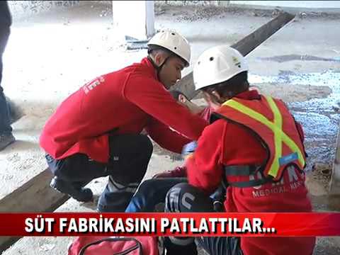 SÜT FABRİKASINI PATLATTILAR (07.10.2016-BOLU)